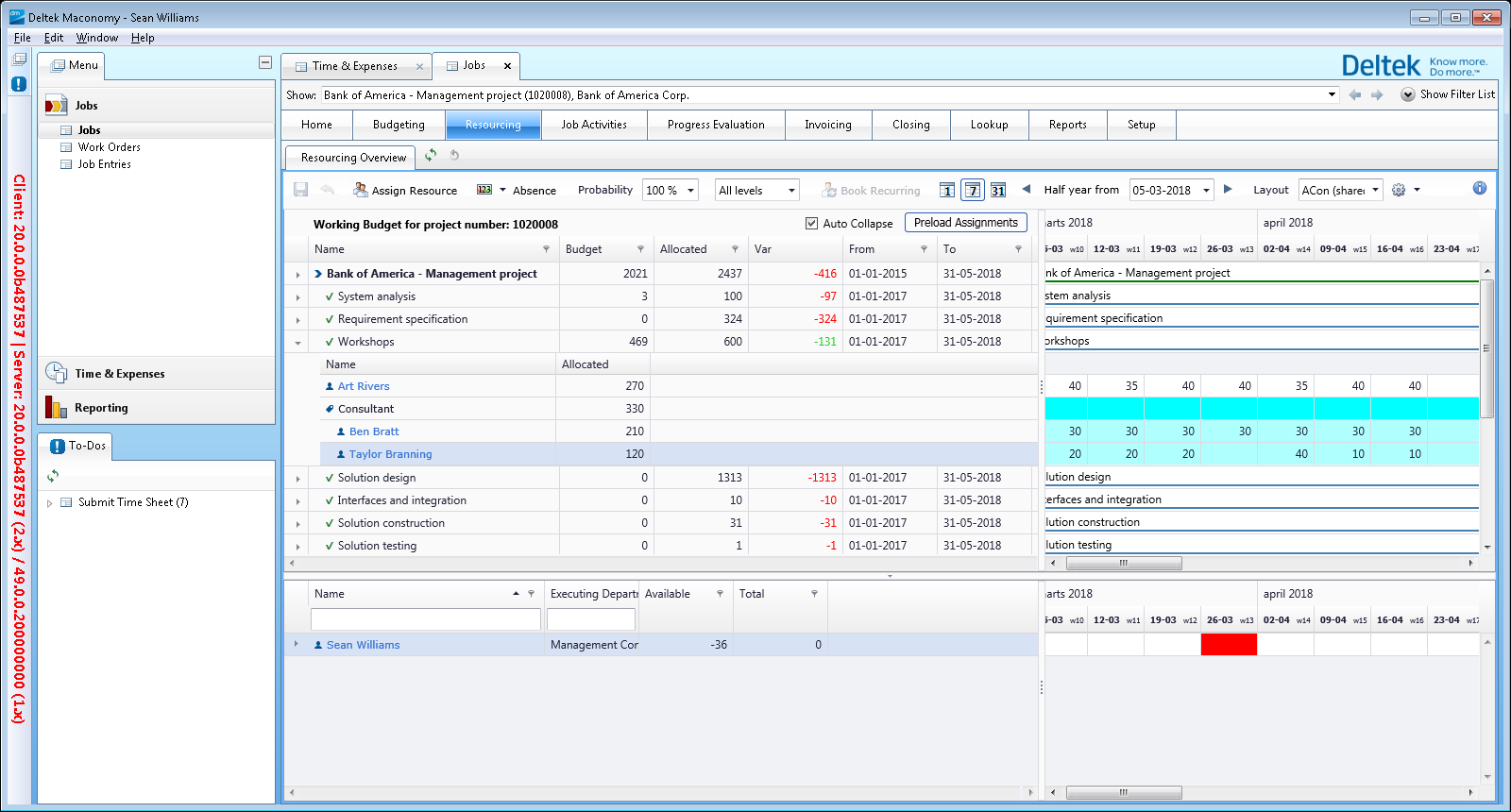 The People Planner Windows Application